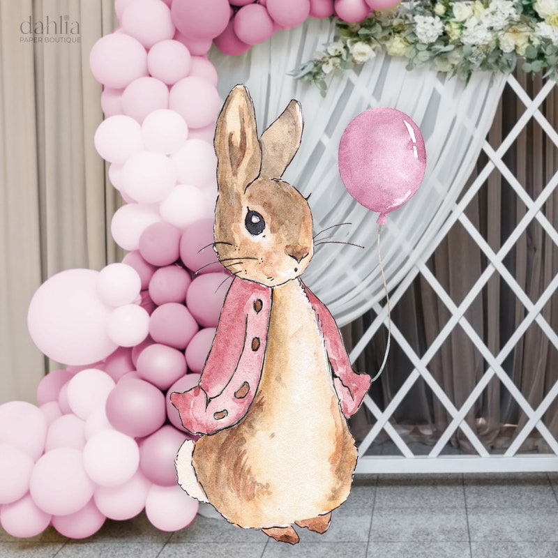 Bunny Pink Cutout - Etsy