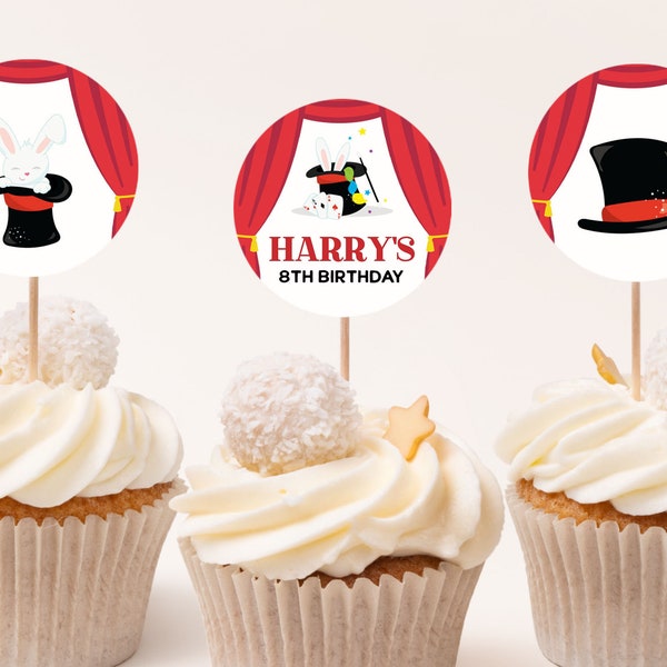 Magic Cupcake Topper - Etsy
