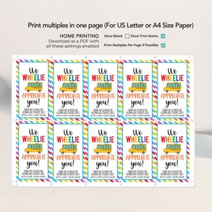 Editable School Bus Driver Favor Tags, Appreciation Week Gift Tag ...