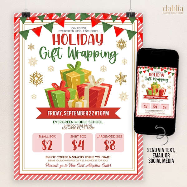 Christmas Wrapping - Etsy