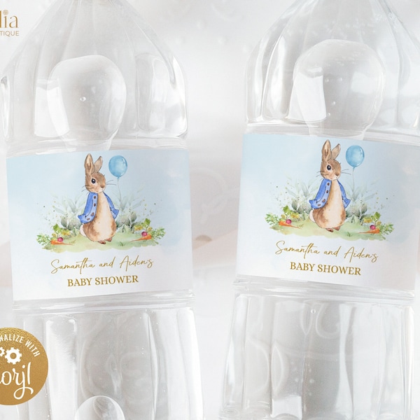 Rabbit Water Bottle - Etsy