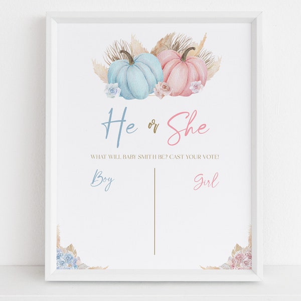 Gender Reveal Decor - Etsy