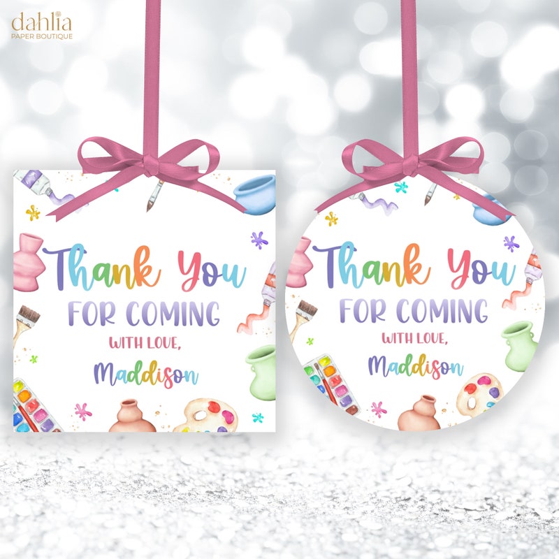 Thank You for Coming Tags - Etsy
