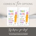 Take Note Back to School Favor Tags, EDITABLE First Day of School Gift ...