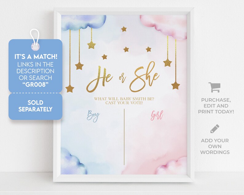 Twinkle Twinkle Little Star Welcome Sign EDITABLE Moon & - Etsy UK