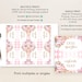 Tea Party Food Labels Template Pink and Gold Par-tea Place - Etsy