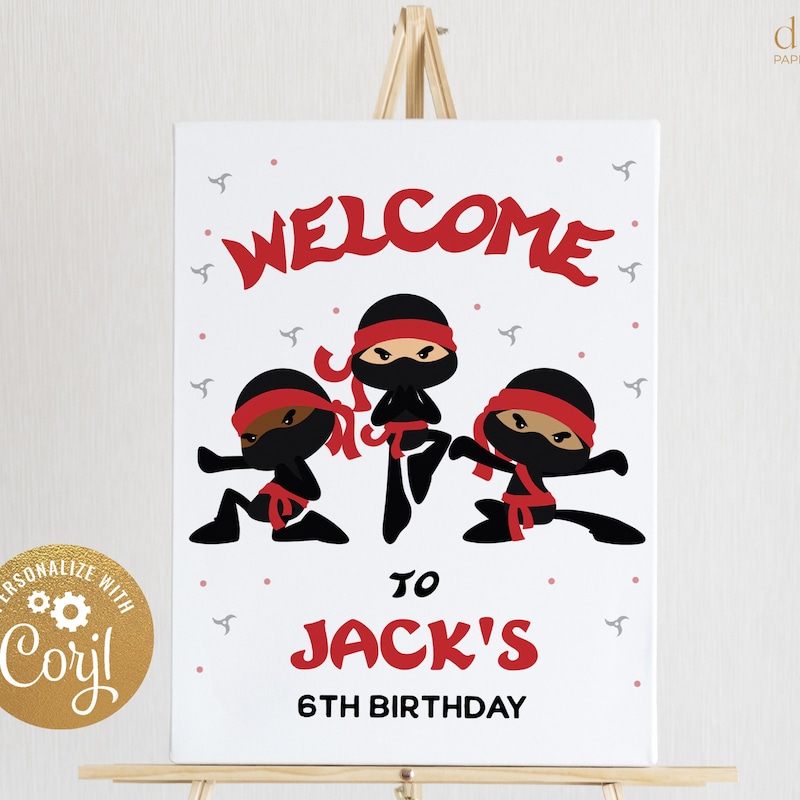Welcome Ninja - Etsy