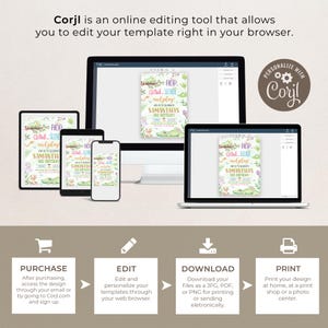 Pastel Reptile Birthday Invitation, EDITABLE Outdoor Party Invite ...