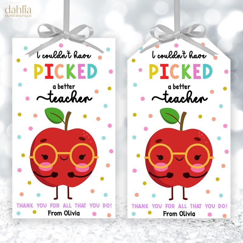 Apple Teacher - Etsy