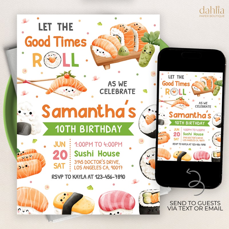 Let the Good Food Roll - Etsy UK