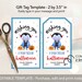 Printable Vampire Party Favor Editable Happy Halloween Gift - Etsy