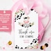EDITABLE Holy Cow Welcome Sign, Floral Cow Print Birthday Party Decor ...
