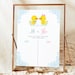 EDITABLE Rubber Duckie Gender Reveal Voting Sign, Boy or Girl Party ...