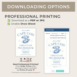 Cape Cod Bachelorette Invitation, Beach Bachelorette Weekend Itinerary ...