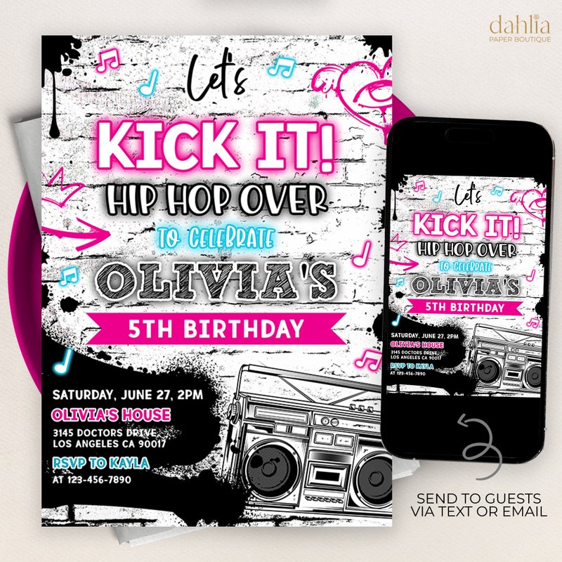Hip Hop Birthday - Etsy