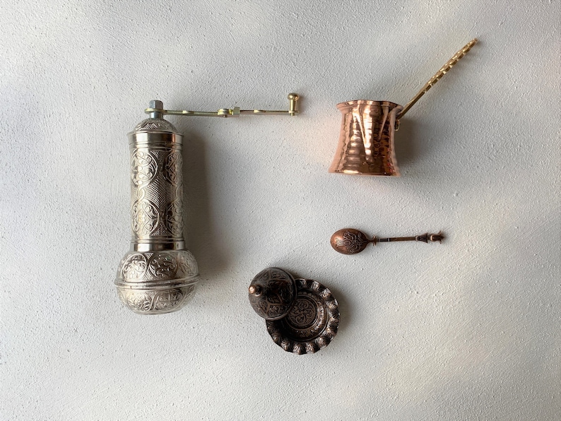 Turkish Coffee Gift Box Turkish Coffee Set With Traditional | Etsy