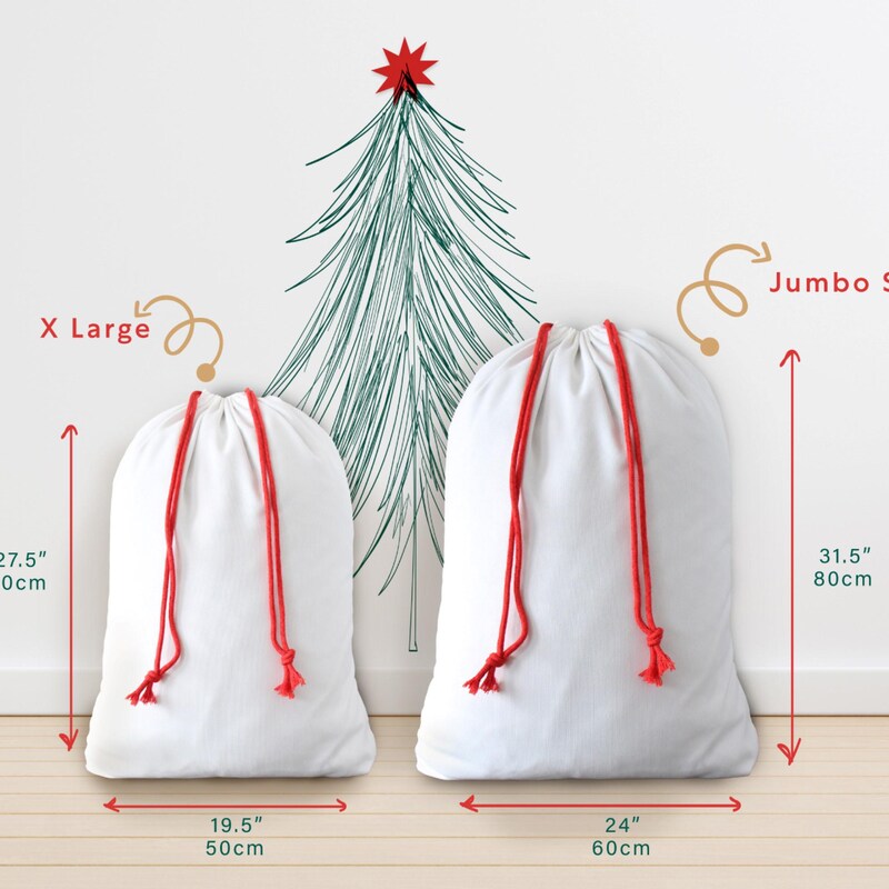Santa Sack - Etsy