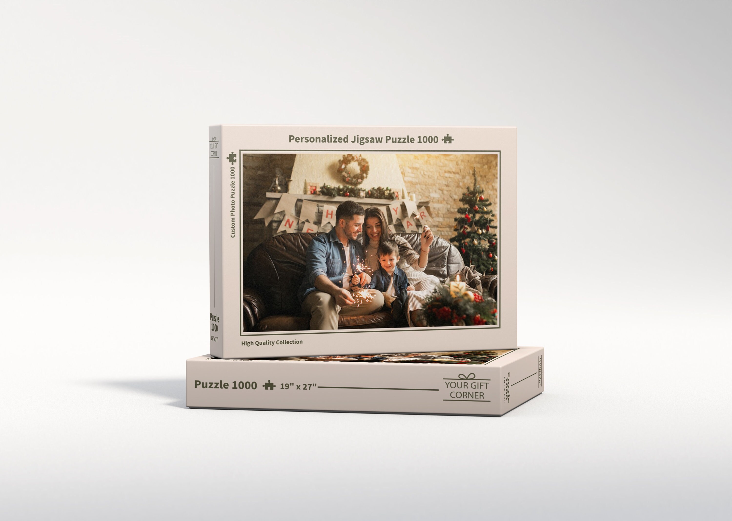 Photo Puzzle 500 or 1000 Piece Custom Jigsaw Puzzle, Personalized Photo ...