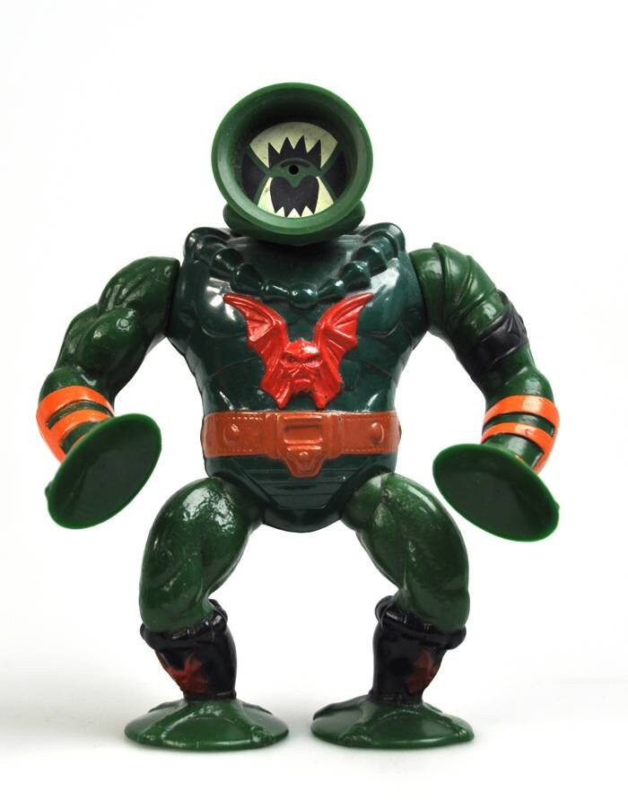 Vintage 1985 He-man Leech Collectable Action Figure: 100% Complete Rare ...