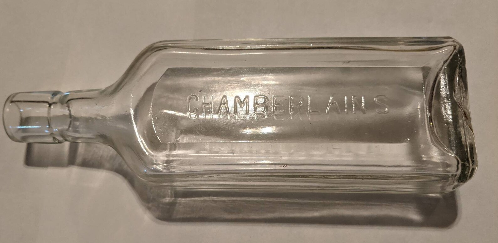 1930’s Antique Glassware: "chamberlain's" Bottle in Excellent Condition ...