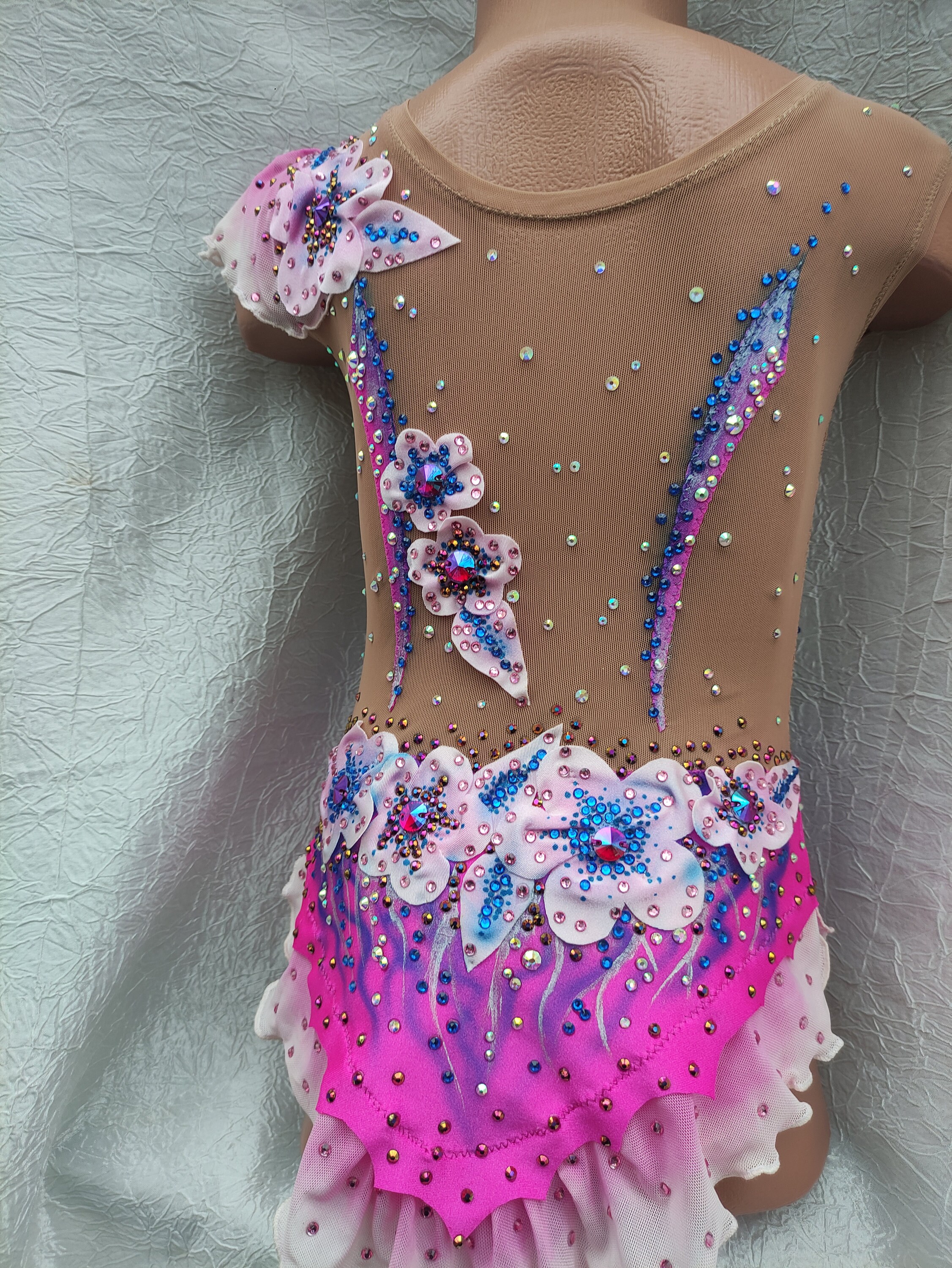 Rhythmic Gymnastics Leotard for Girls Costume for Competition - Etsy