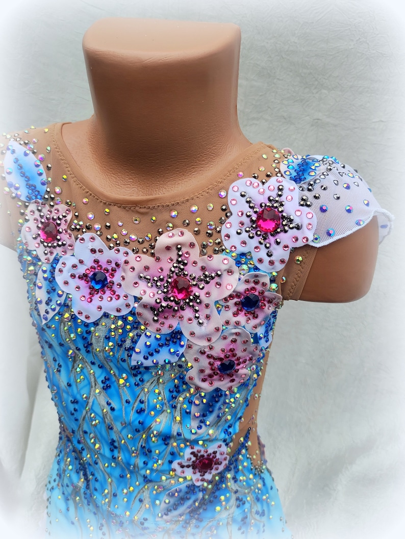 Rhythmic Gymnastics Leotard for Girls, Costume for Competition and ...