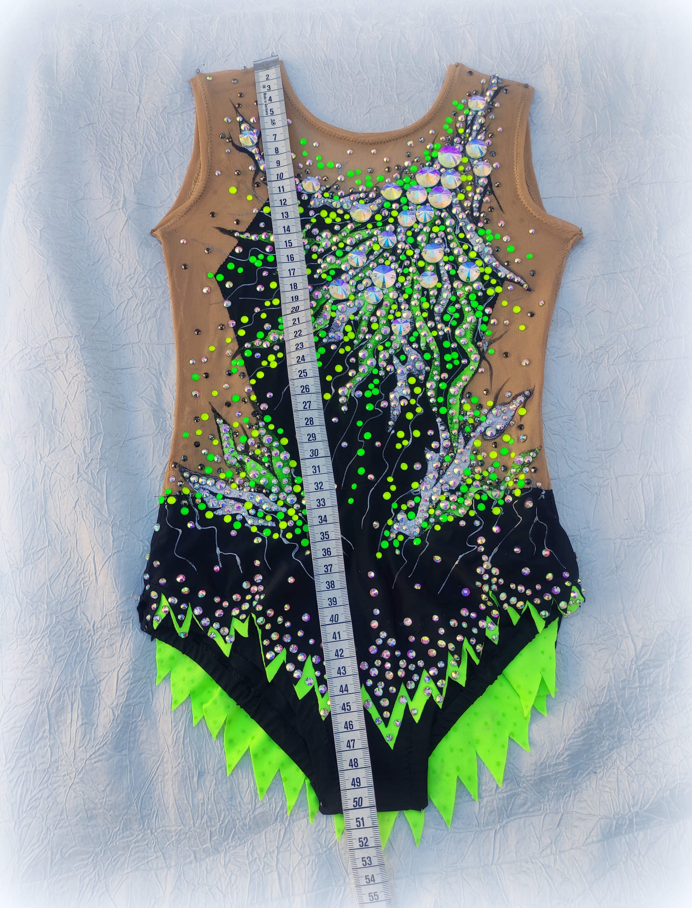 Rhythmic Gymnastics Leotard for Girls, Gymnastics Leotard in Black, RG ...