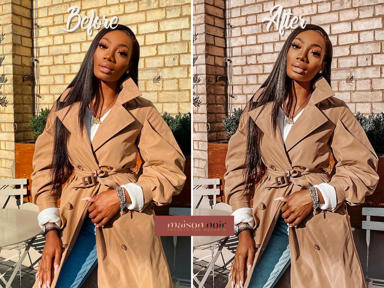 3 Black Girl Magic Presets Best Brown Dark Skin Blogger - Etsy