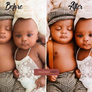 3 Melanin Presets| Family Children Kids Newborn Presets, Best Brown ...