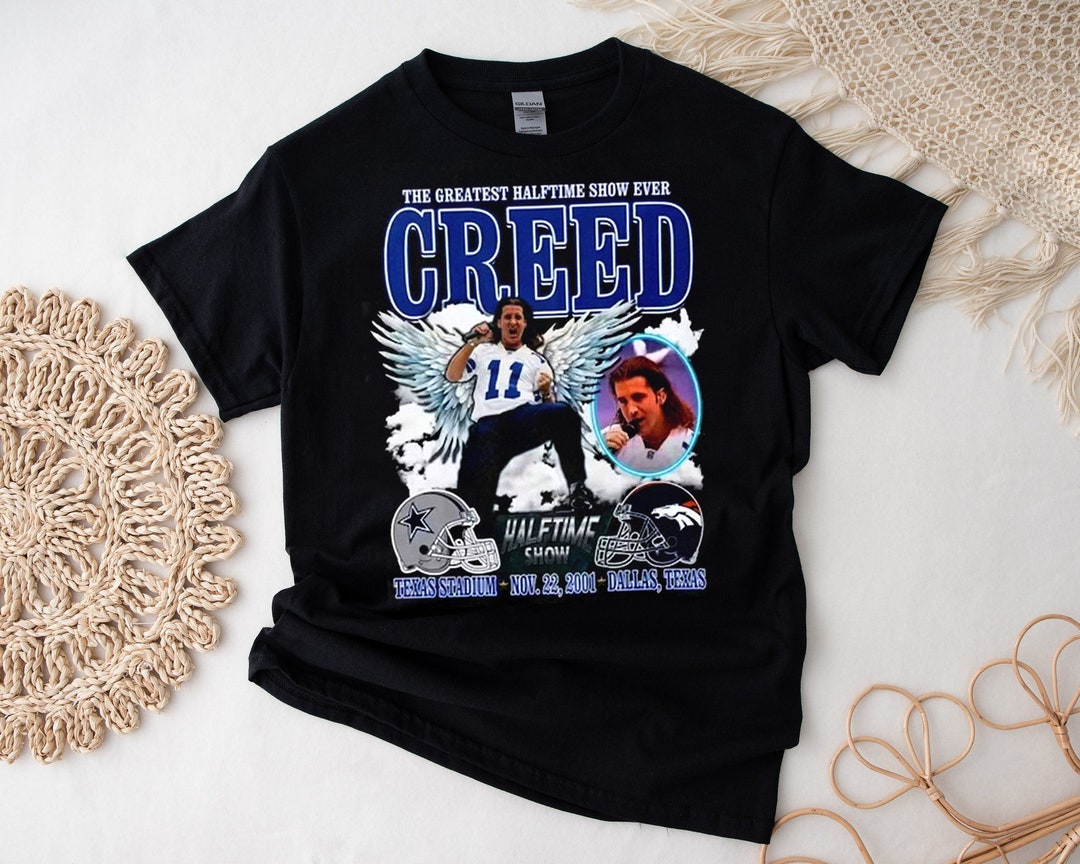The Greatest Halftime Show Ever Creed Shirt, Creed Band Fan Shirt ...