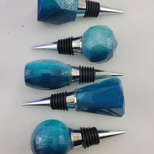 Decorative Resin Bottle Stoppers - Set of 5 - Etsy