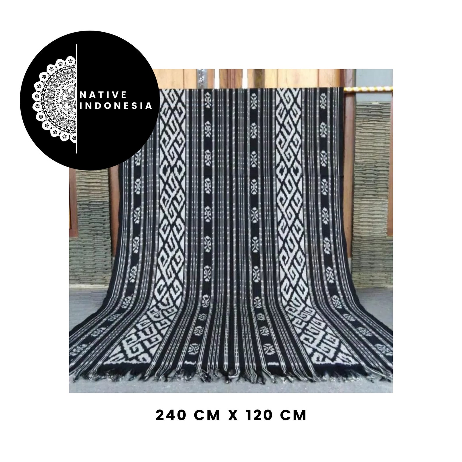 Tenun Fabric Traditional Indigenous Motifs 100% Cotton | Etsy