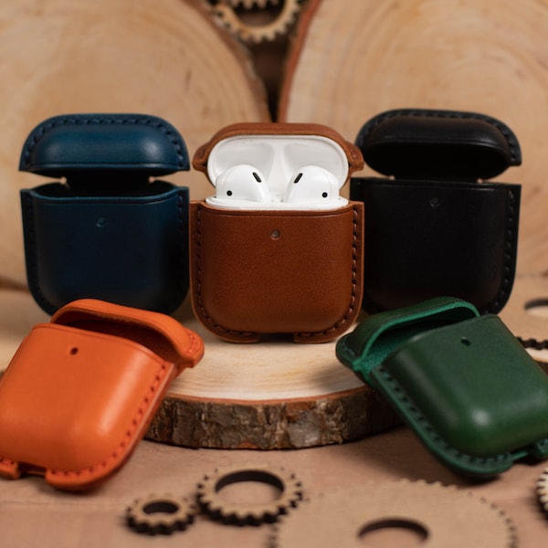 Leather AirPod Case - Etsy