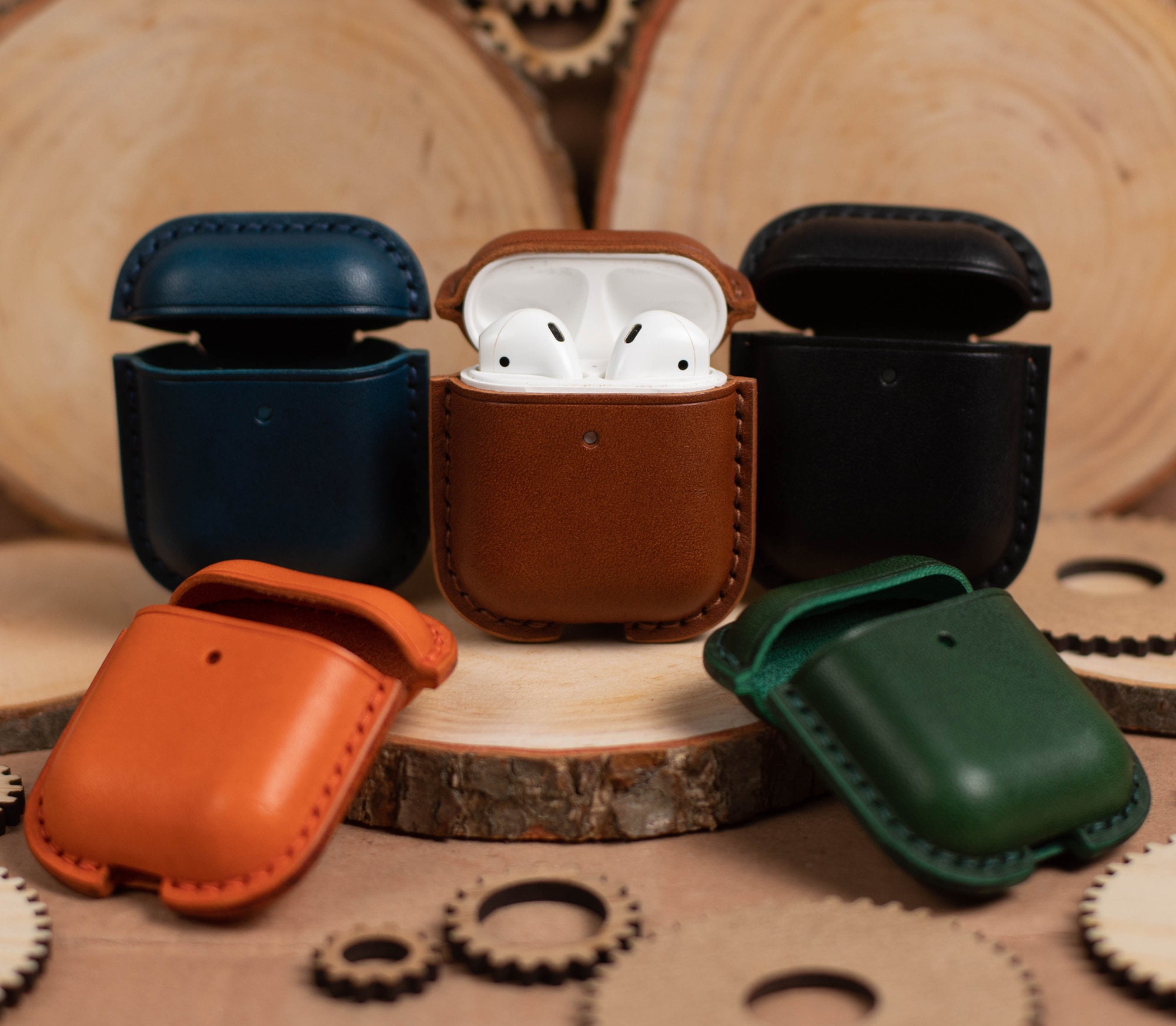 Leather Airpods Case for All Series Airpods 1 Case Airpods 2 - Etsy