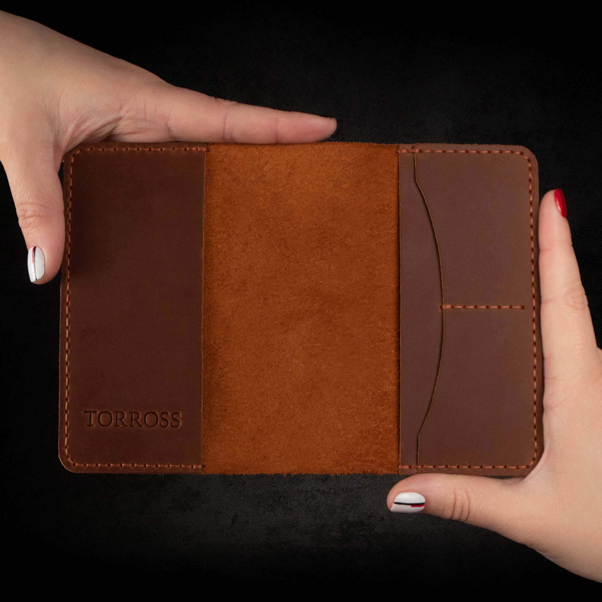 Leather Custom Passport Cover, Passport Holder, Case for Passport With ...