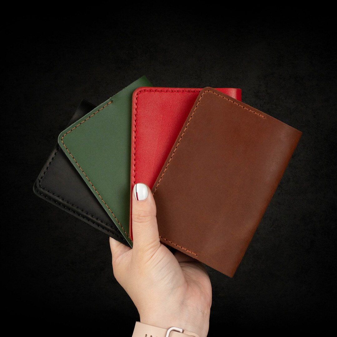 Leather Custom Passport Cover, Passport Holder, Case for Passport With ...