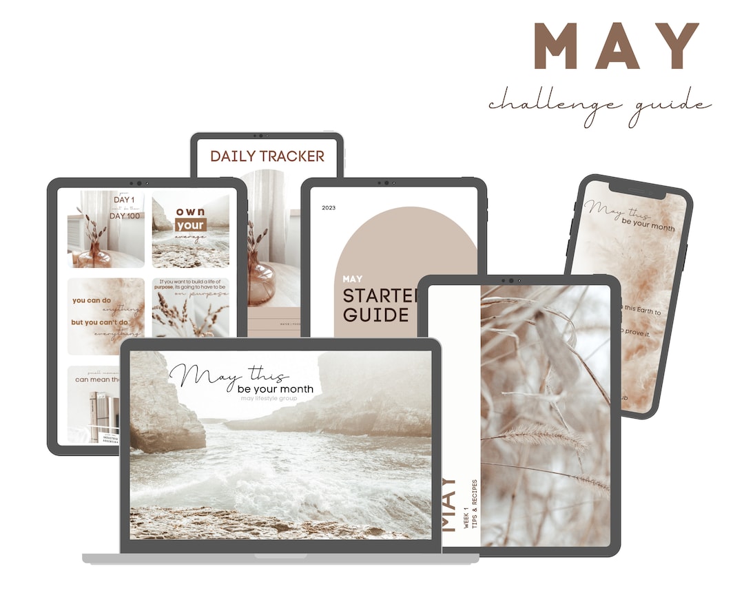 May Challenge Group Guide - Etsy