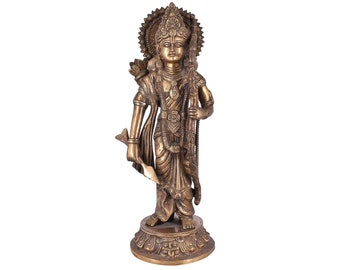 Lord Rama Darbar 9 Sculpture Bhagwan Ram Statues Ram Sita Lakshman ...