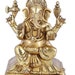 Lord Ganesha Brass Statue Religious Strength God Sculpture - Etsy