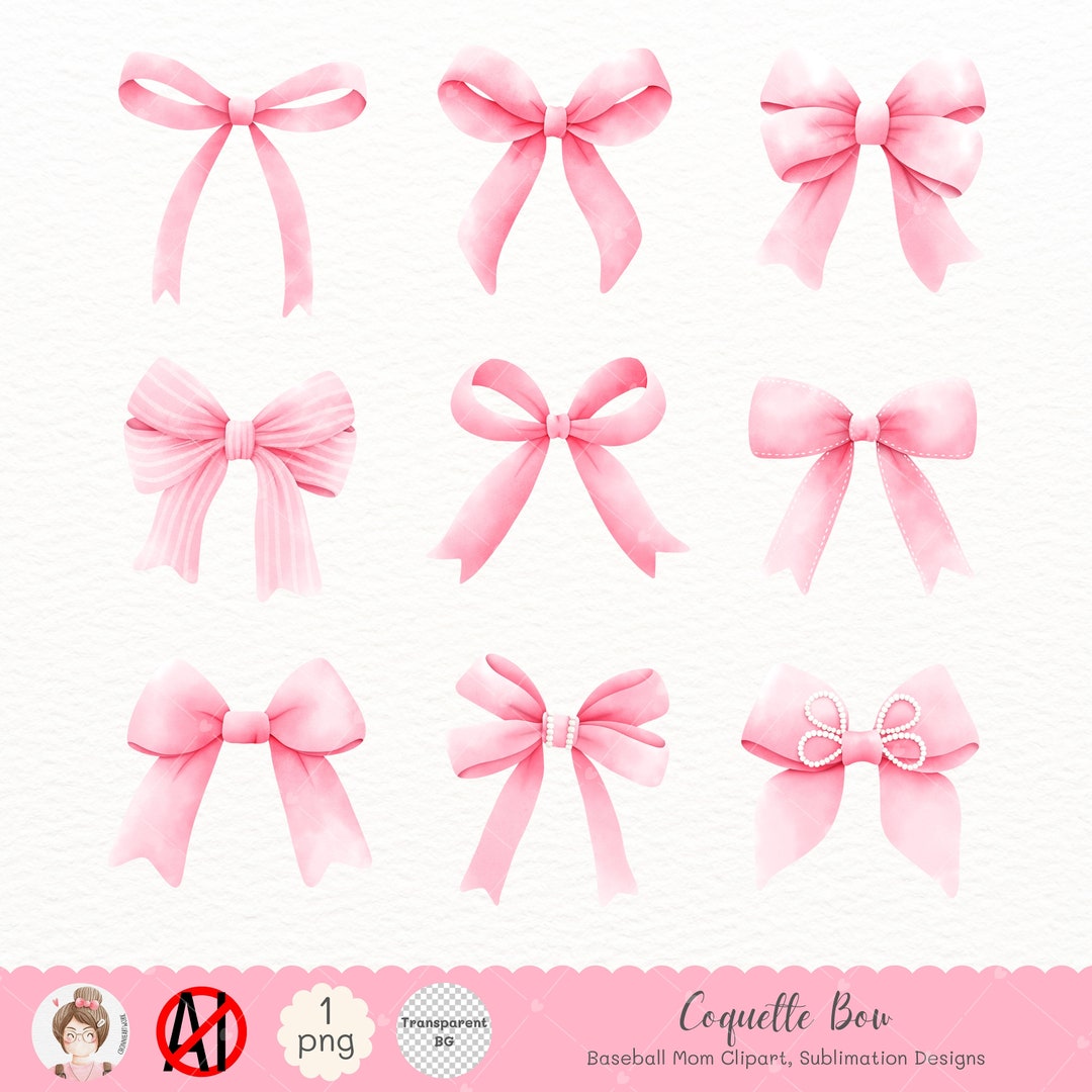 Coquette Bows PNG, Coquette Png,coquette,bow Png,coquette Digital File ...