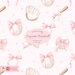 Pink Coquette Baseball Seamless Pattern, Baseball Seamless Pattern ...