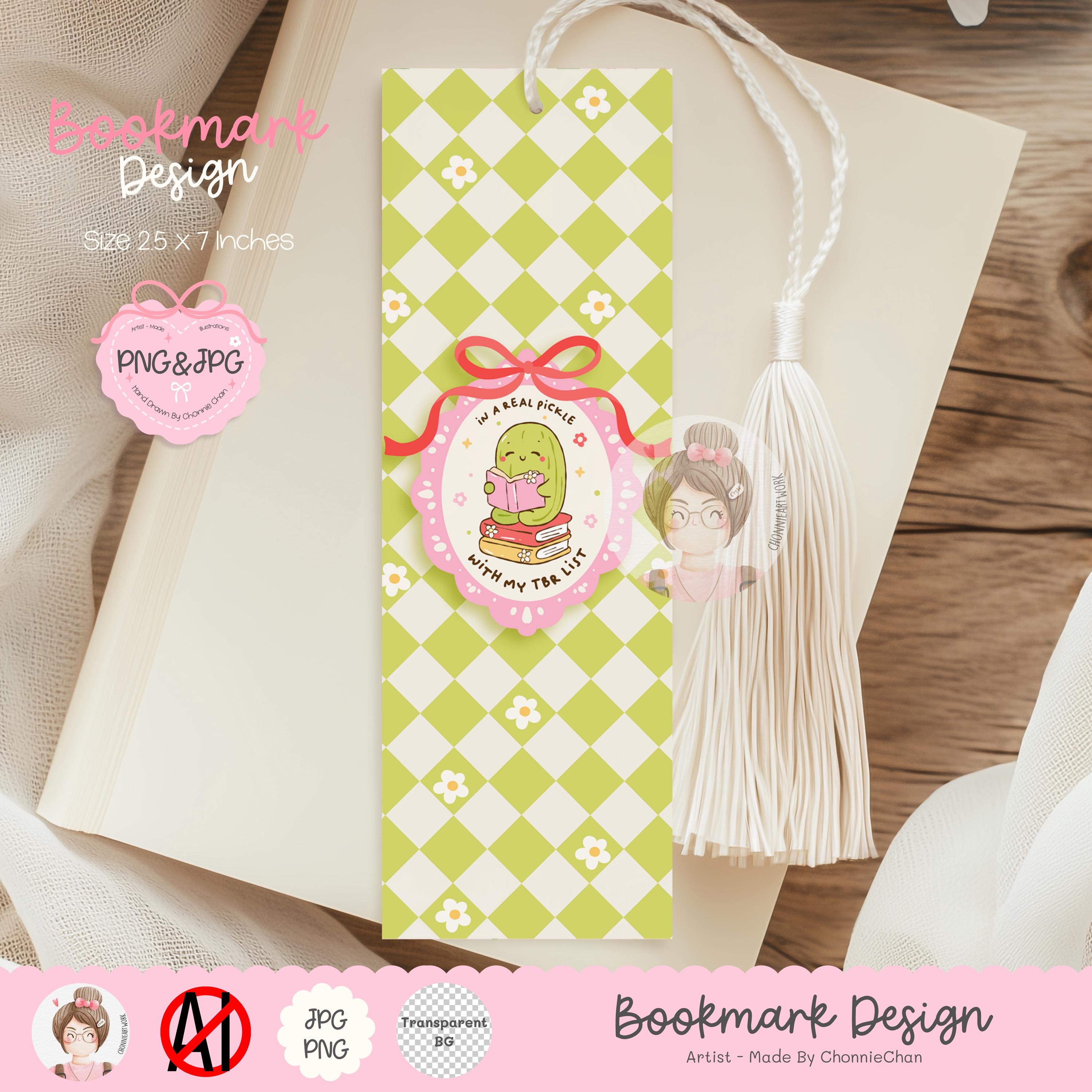 Pickle Bookmark, Funny Quote Bookmarks, Funny Bookish Bookmarks, Cute ...