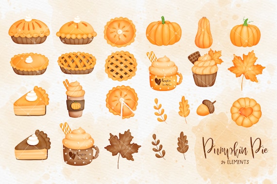 Pumpkin Pie Clip Art
