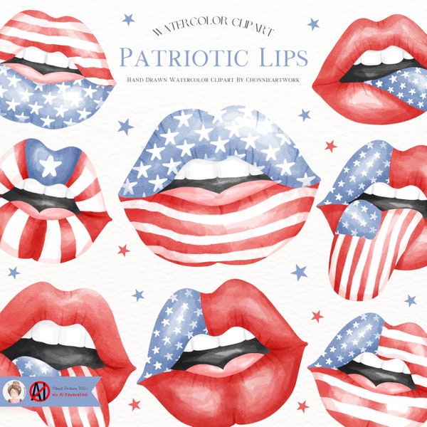 4th of July Clipart - Etsy