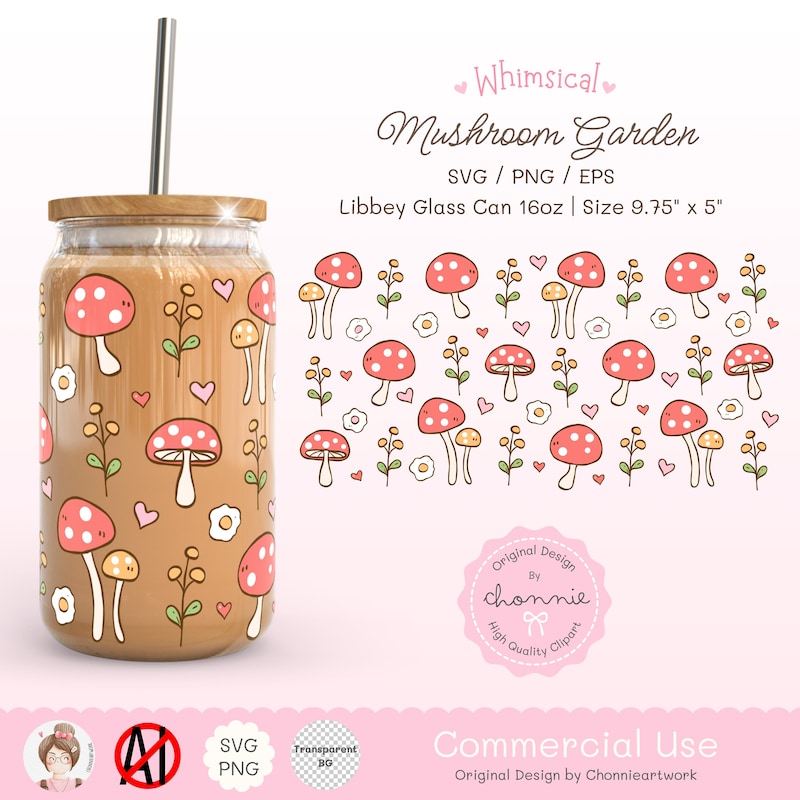 Mushroom Cup - Etsy
