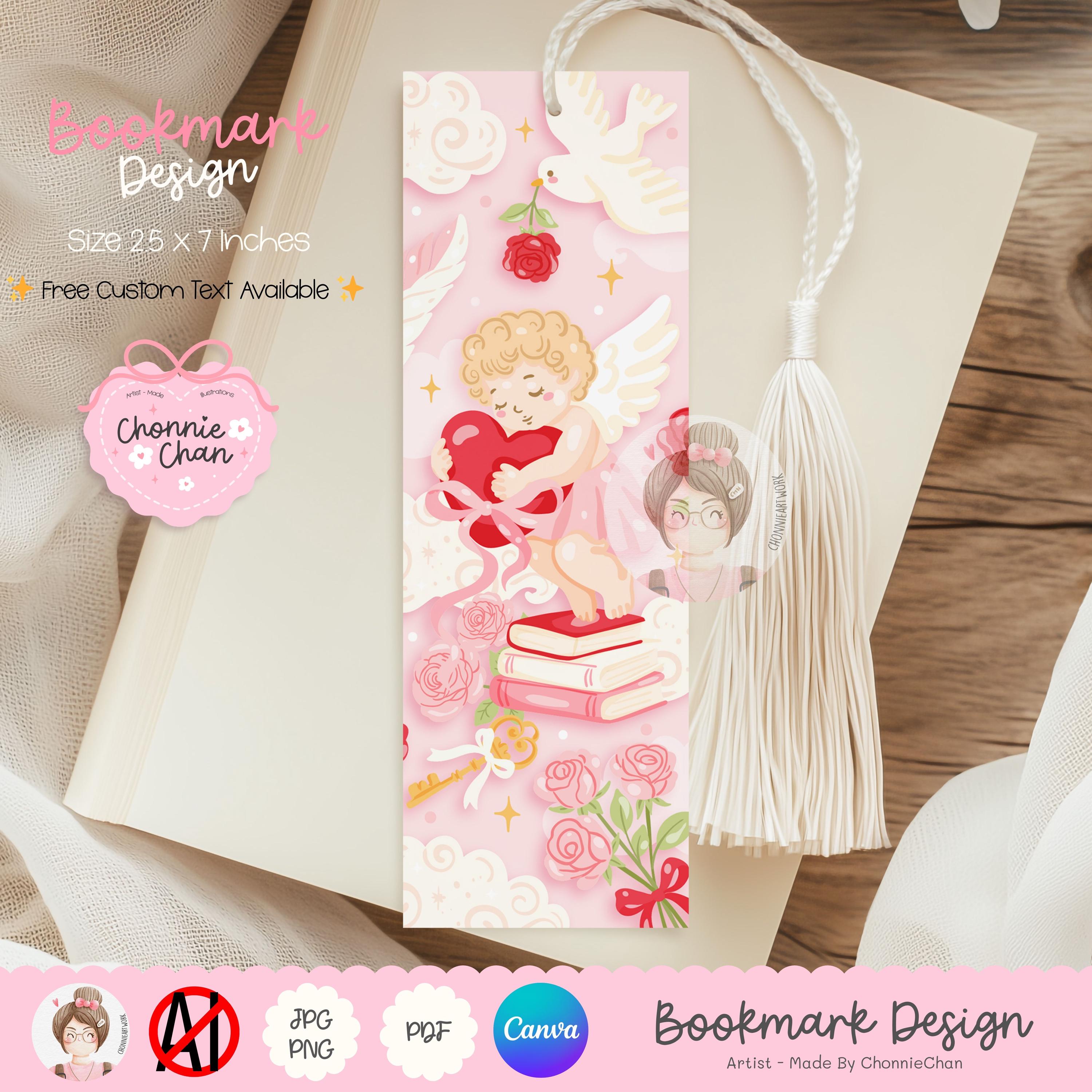 Cupid Bookmarks, Bookmark Book Loving,love Bookmark,love Gifts ...