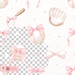 Pink Coquette Baseball Seamless Pattern, Baseball Seamless Pattern ...