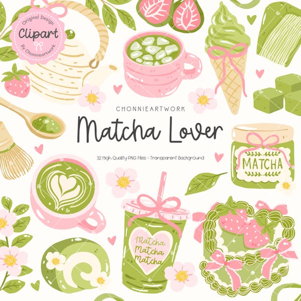 Aesthetic Matcha Kit - Etsy