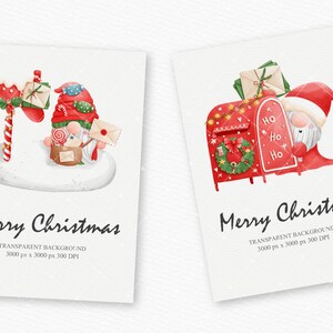 Christmas Mail Gnome Clipart, Christmas Mail Clipart, Gnome Postal ...