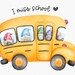 Watercolor Back to School Gnome Clipart Student Gnome PNG - Etsy